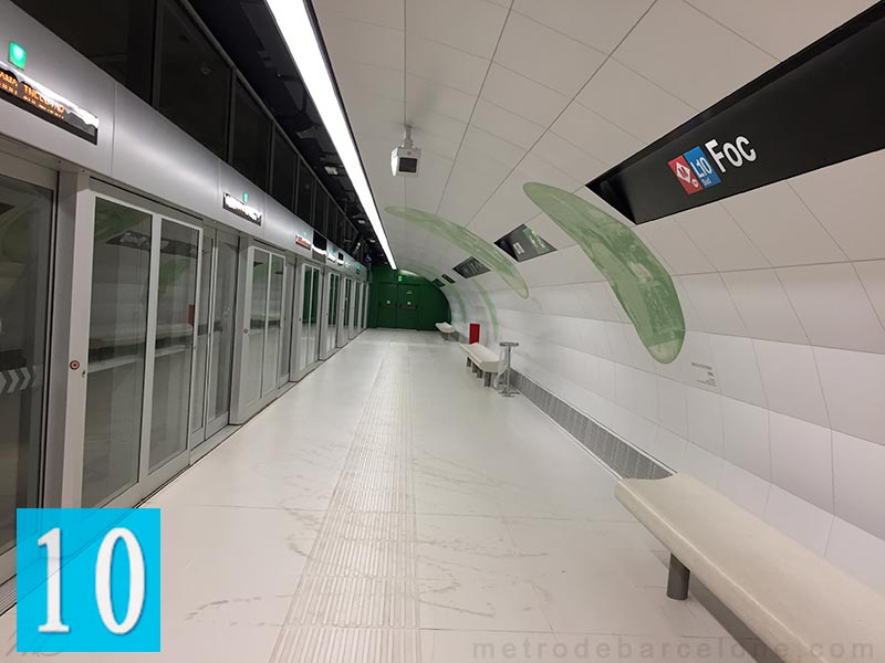 Barcelona metro line 10 - Every Barcelona metro line 10 stations